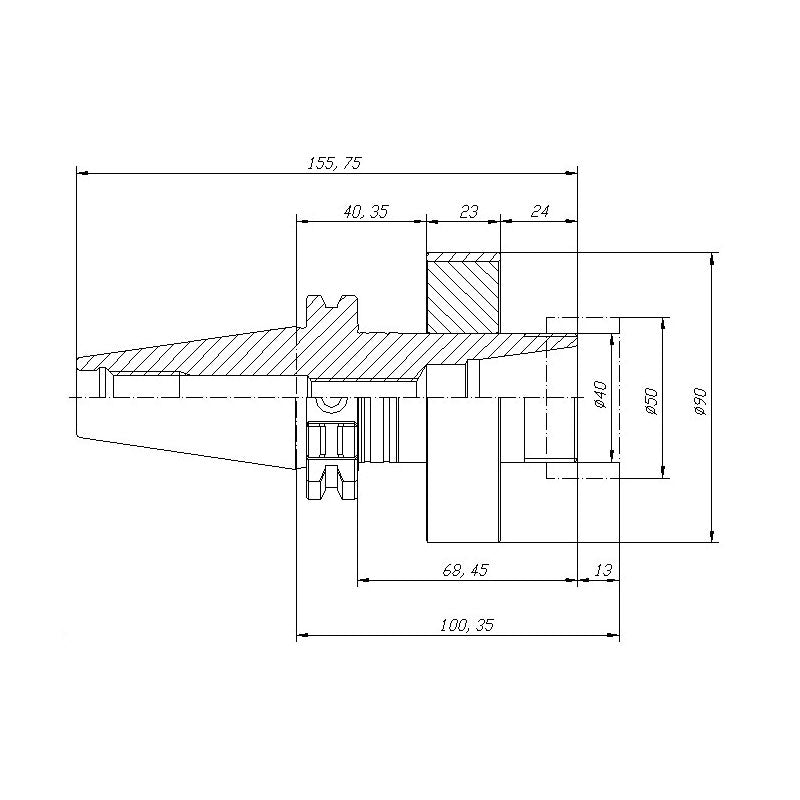 Tool holder SK40 – Flowdrill