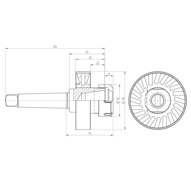 Tool holder MC3 – Flowdrill